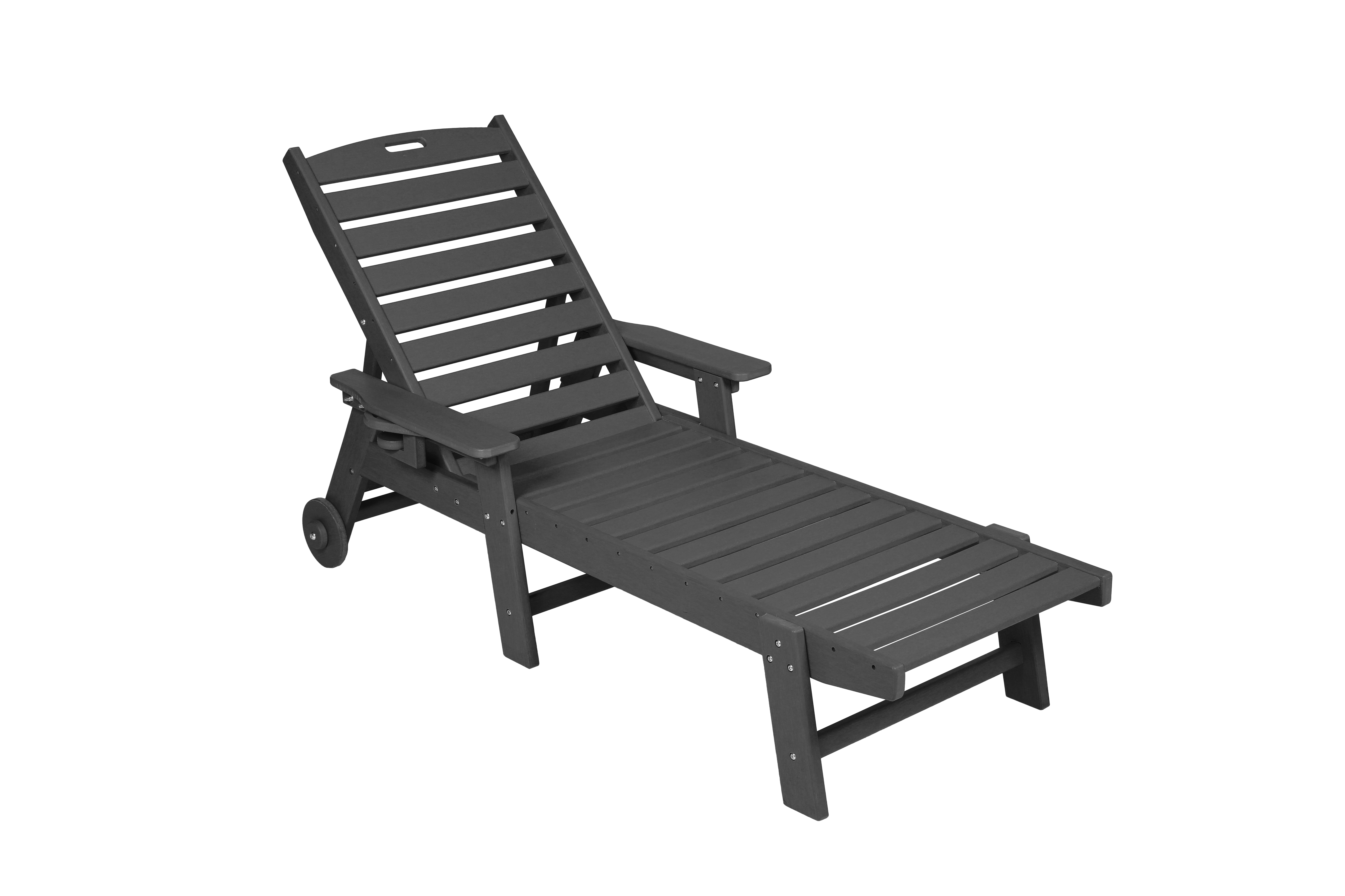 Buytoshop Oversized Lounge Chair Outdoor,Patio HDPE Chaise Lounge Chair ...